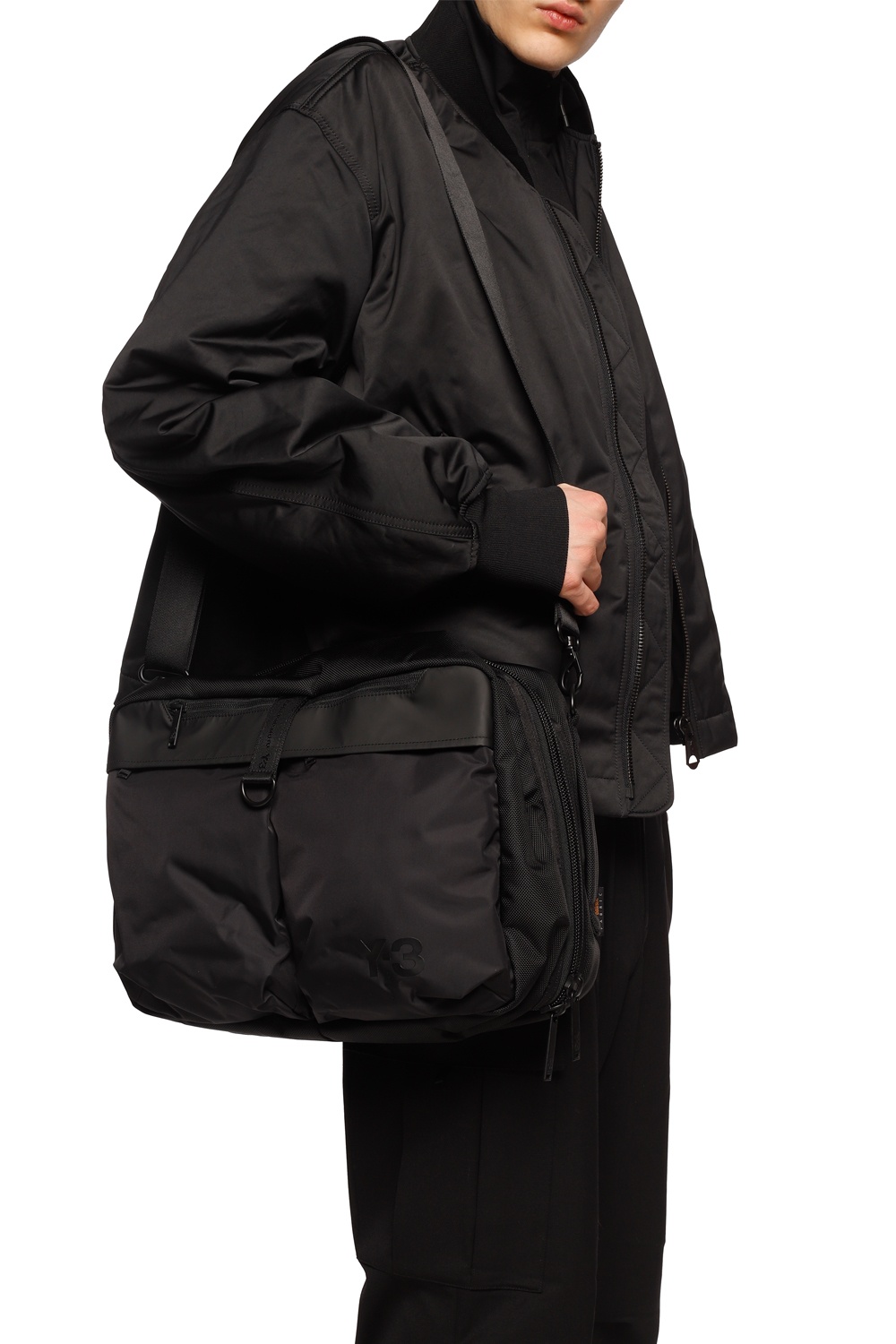 Shoulder bag with logo Y-3 Yohji Yamamoto - Vitkac Japan