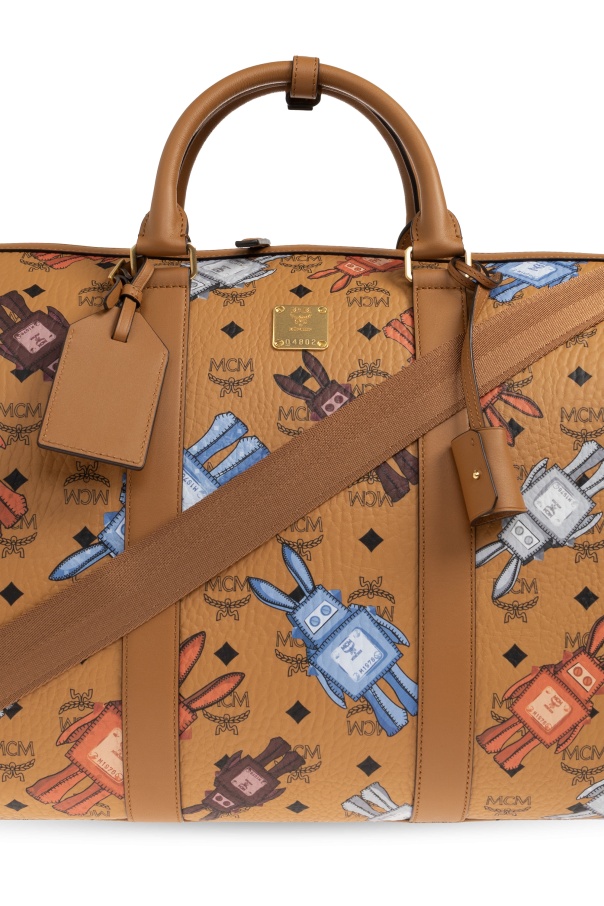 MCM Carry-on bag with print | Men's | Vitkac