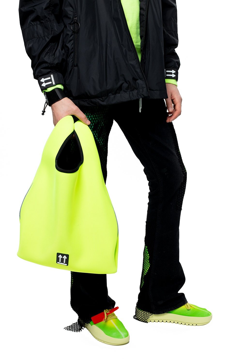 Shopper bag with logo Off-White - Vitkac Italy