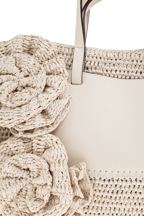 Cream Shopper bag 'Lali Floral' Ulla Johnson - Vitkac GB