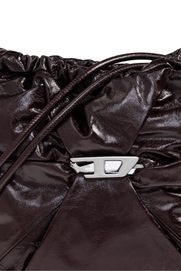 Brązowy Torba na ramię `SCRUNCH-D BUCKE` Diesel - Vitkac Poland