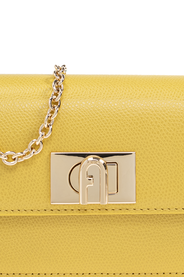 Yellow Shoulder bag `1927 Mini` Furla - Vitkac GB
